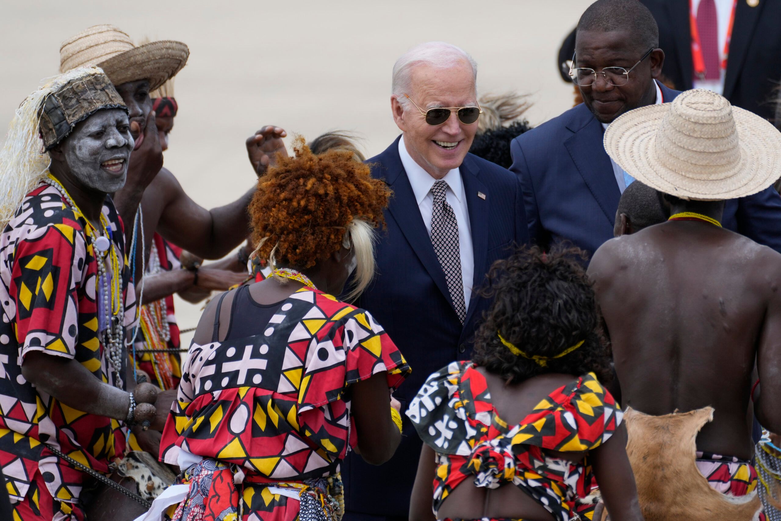 'Amtrak Joe' Biden uses his visit to Angola to promote a major US ...