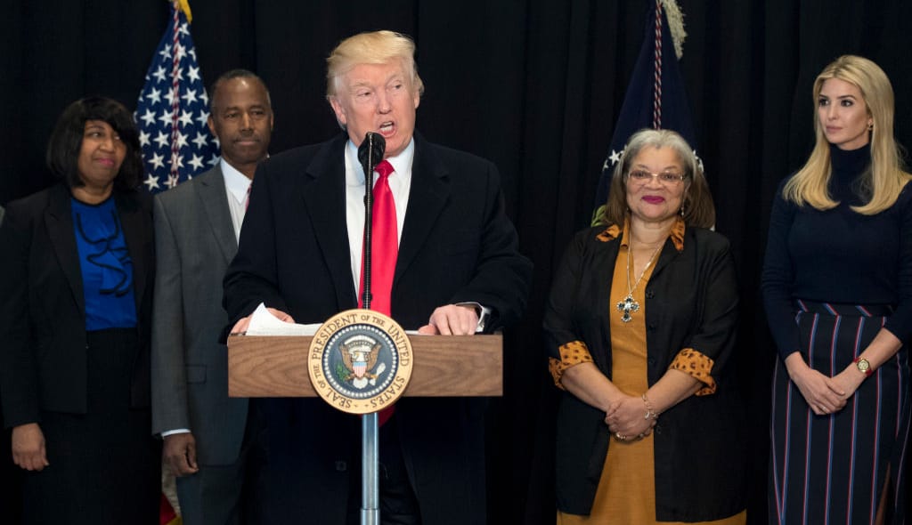 Before his slavery remark, in 2017 Trump praised the National Museum of ...