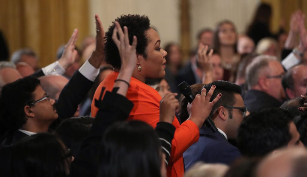 Trump's 'second-rate' tirade against Yamiche Alcindor recalls history ...