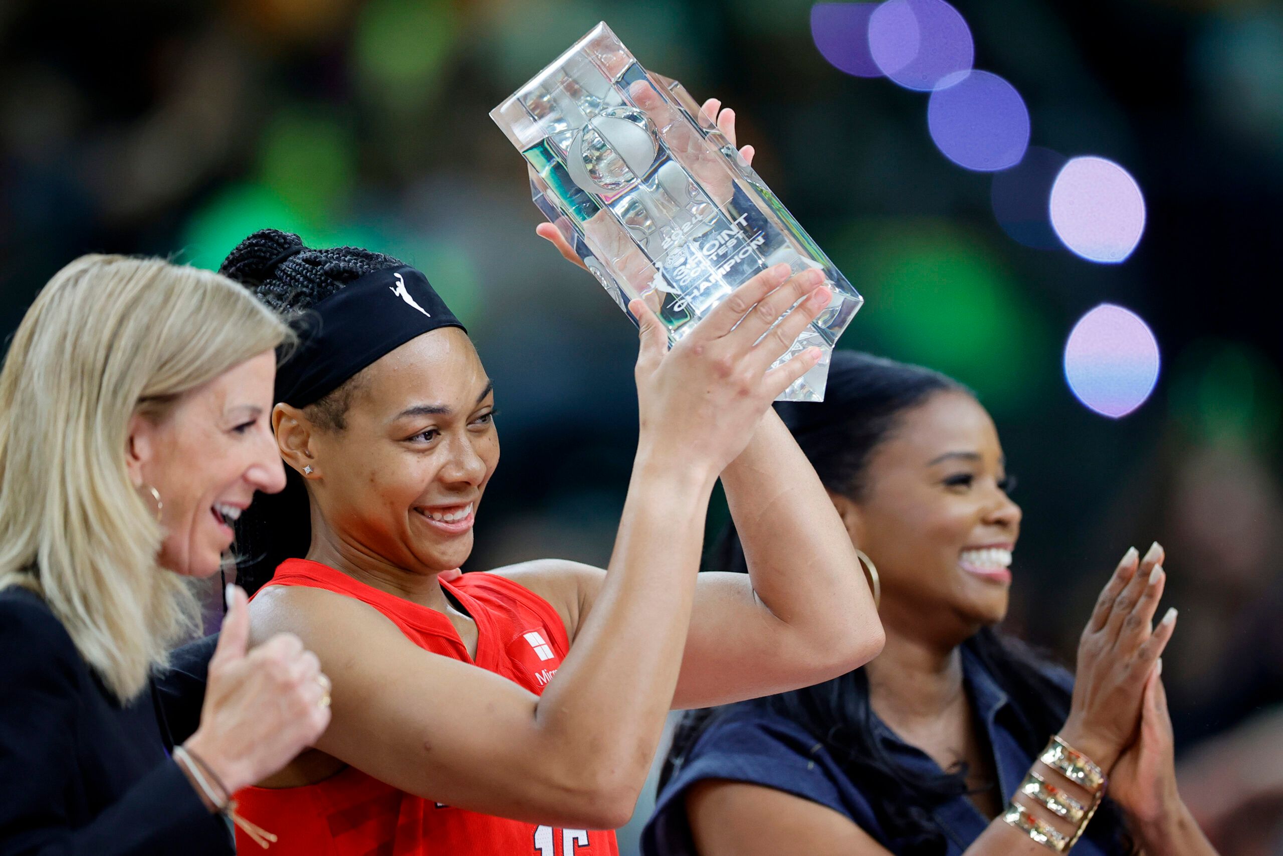 Allisha Gray is first to win both WNBA 3-point and skills contests