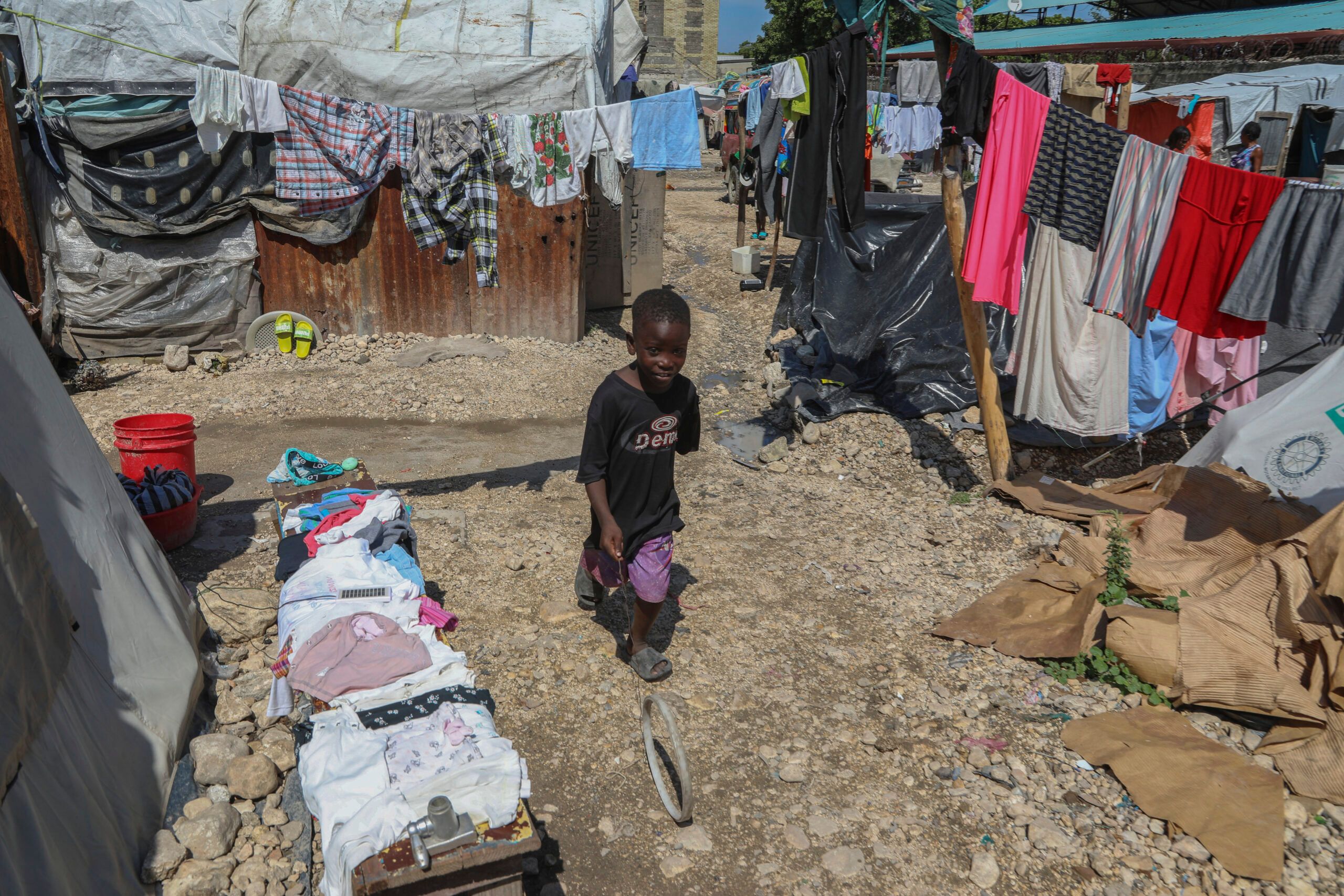 Hunger in Haiti reaches famine levels as gangs squeeze life out of the ...