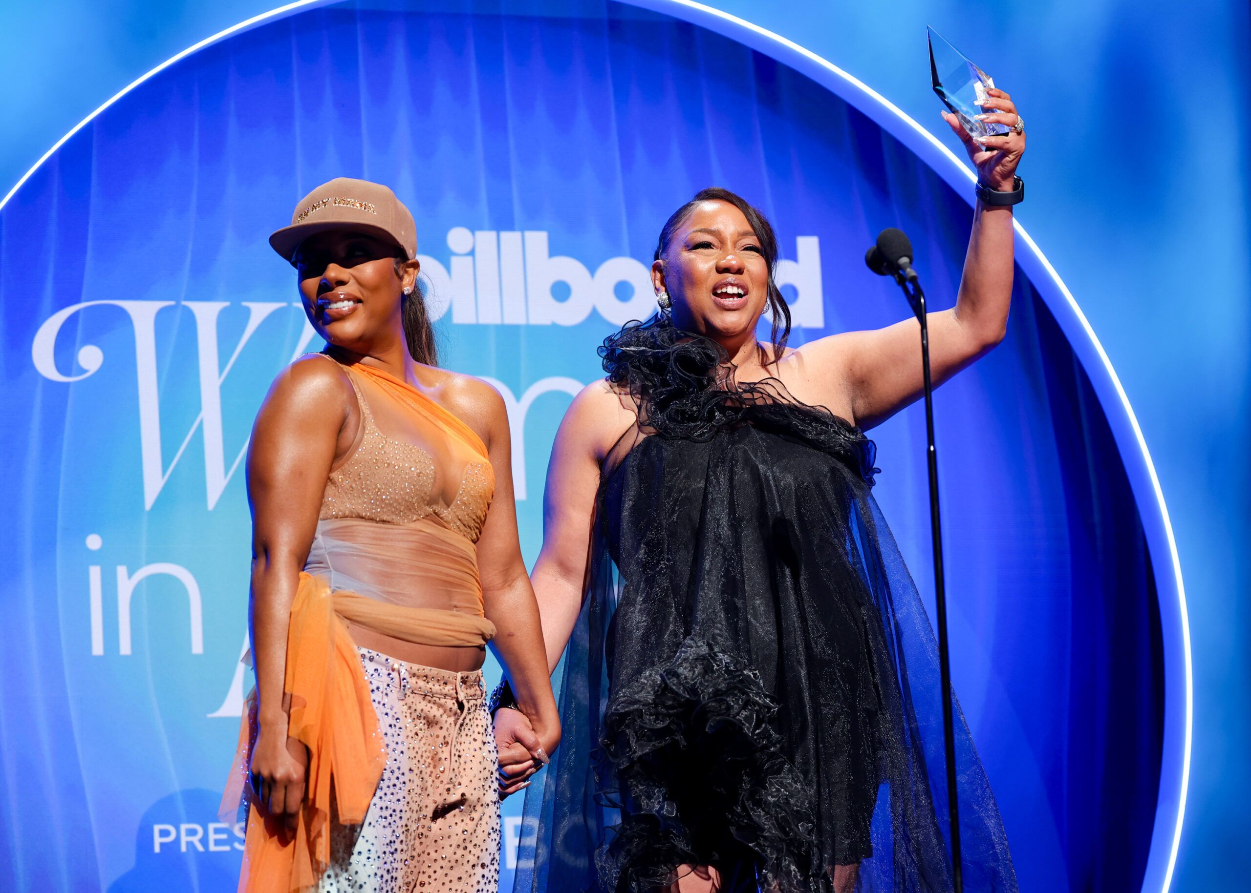 Victoria Monét surprised by her mother at 2024 Billboard Women in Music ...
