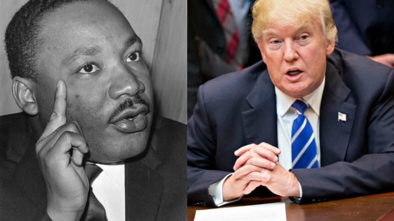Trump upgrades Martin Luther King birthplace to national historic park