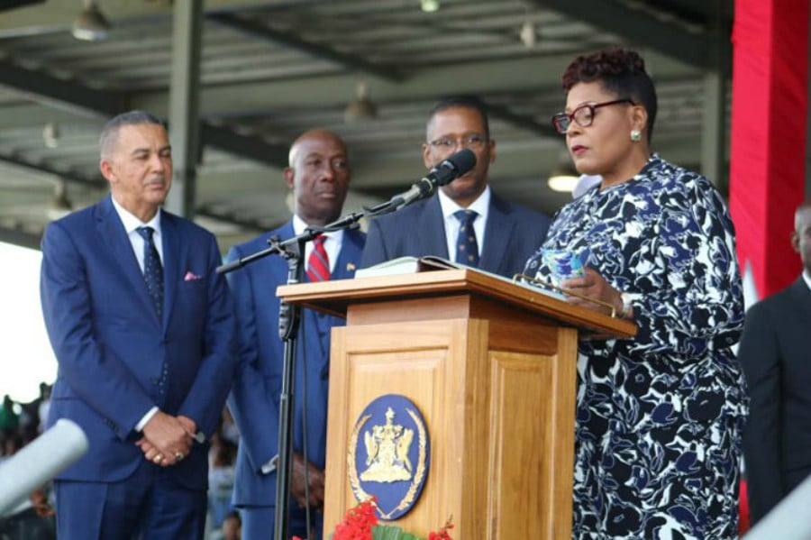 Paula Mae Weekes takes office in Trinidad and Tobago