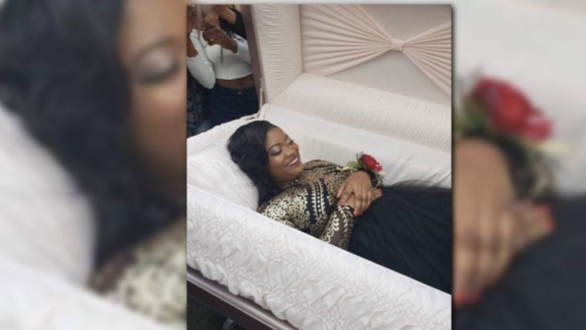 Girl In Casket
