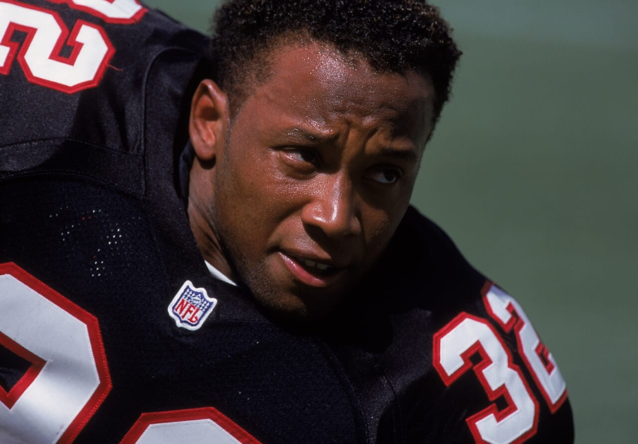 Former Falcons star Jamal Anderson arrested on public drunkenness over ...