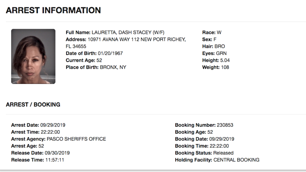 Stacey Dash identified as white in Florida sheriff's arrest report