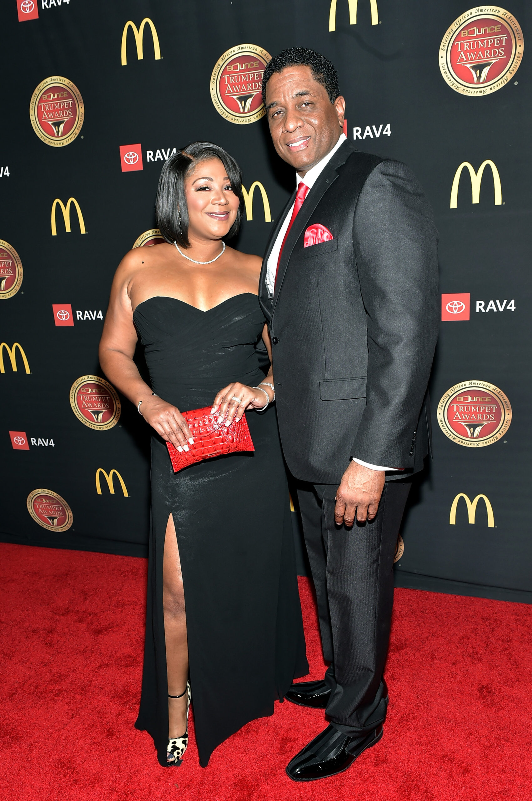 Trina Braxton was positively glowing as she tied the knot with Von Scales