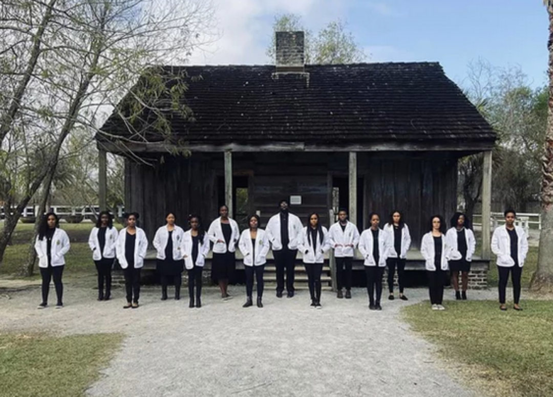 Black medical students depict 'the dream and the hope of the slaves'
