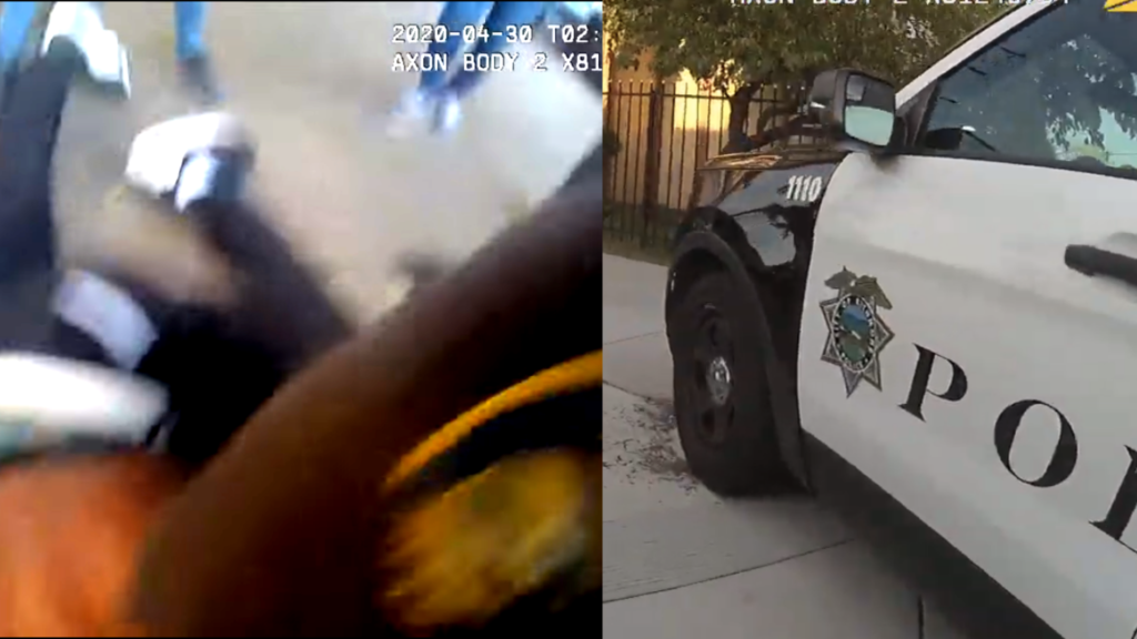 California officers sued after video shows violent arrest of three ...