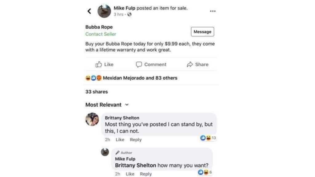 NC governor condemns speedway owner's 'Bubba Rope for sale' post