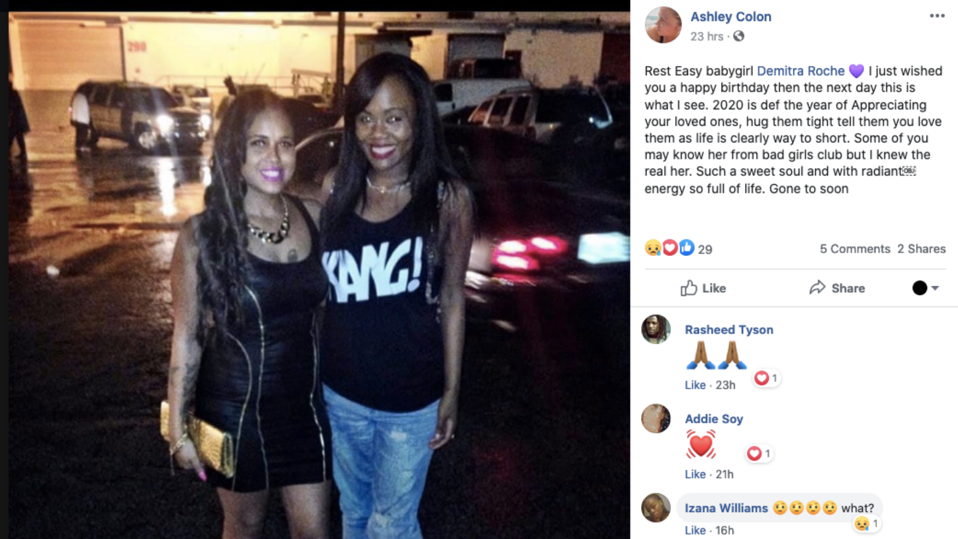 'Bad Girls Club' star Demitra 'Mimi' Roche dead at 34