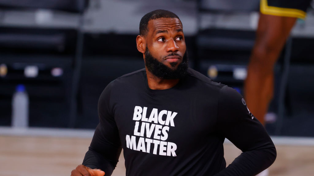 LeBron James says he can't celebrate playoff win after Jacob Blake ...