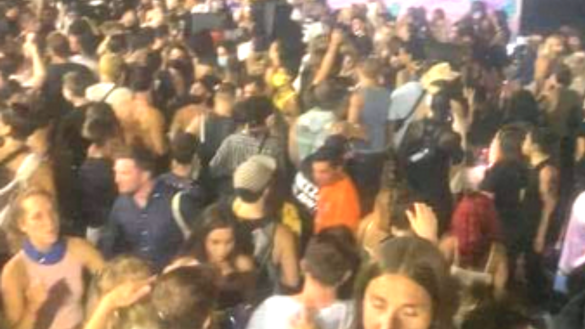 Hundreds secretly gather for party under bridge in Brooklyn, defying orders