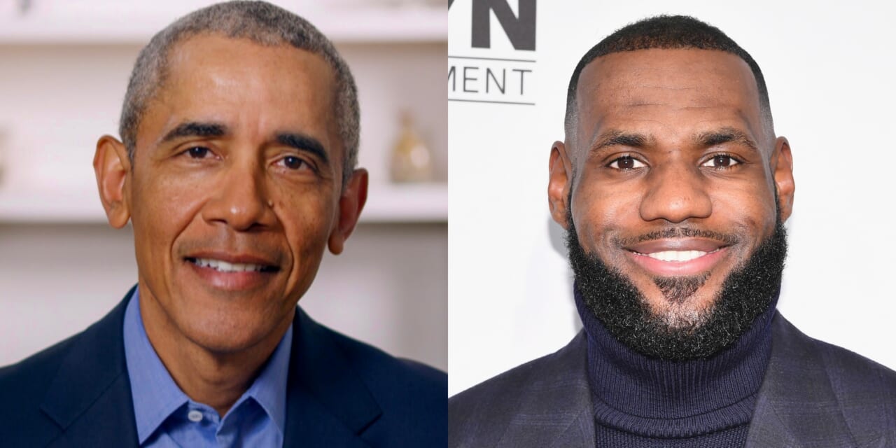 Barack Obama joining LeBron James in 'The Shop'
