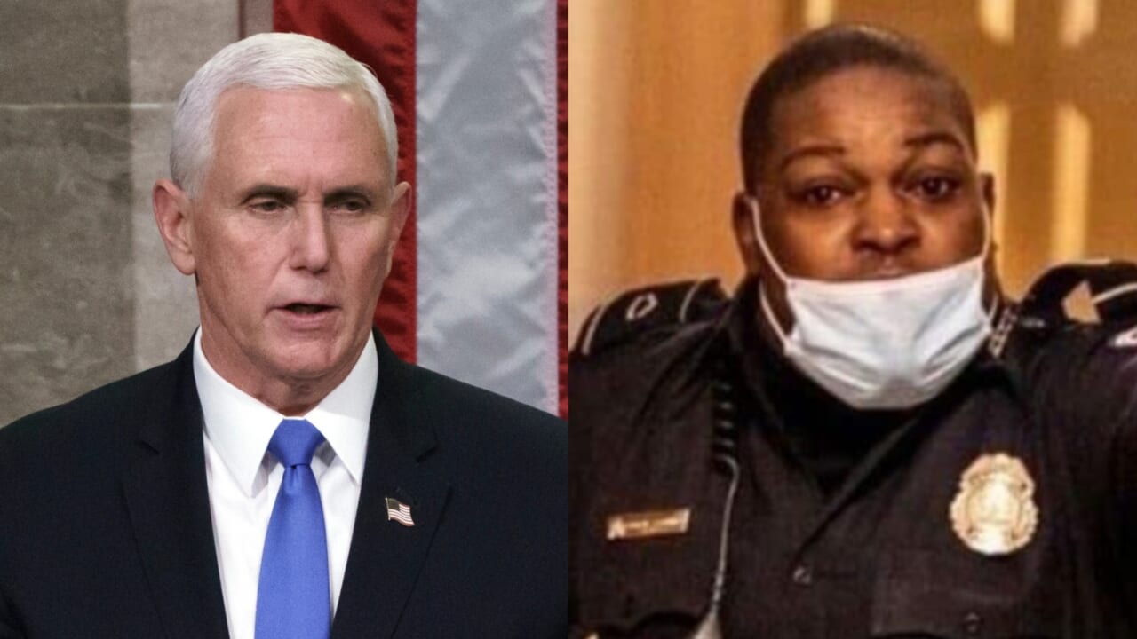 Pence tried to contact Capitol officer Eugene Goodman to thank him ...