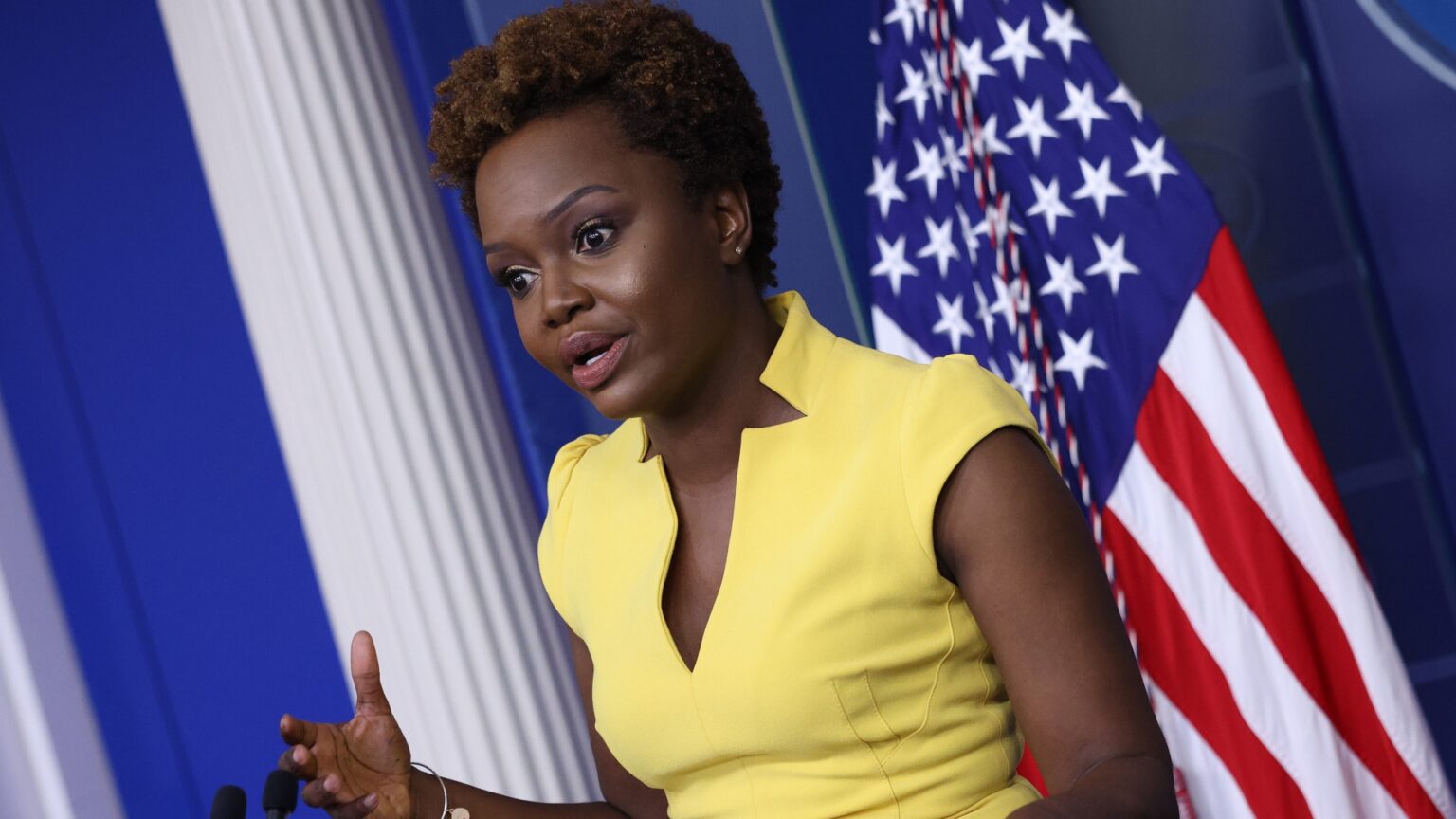 Karine Jean-Pierre to make history as first Black, openly LGBTQ+ White ...