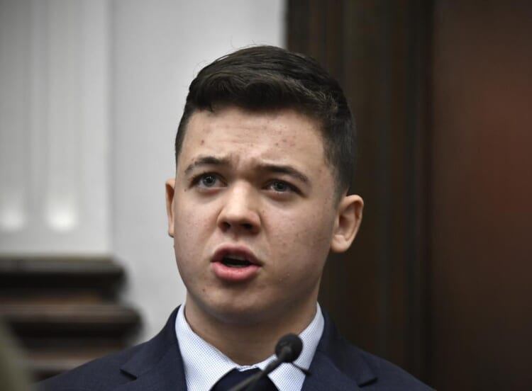 Rittenhouse bursts into tears while taking the stand in his own defense ...