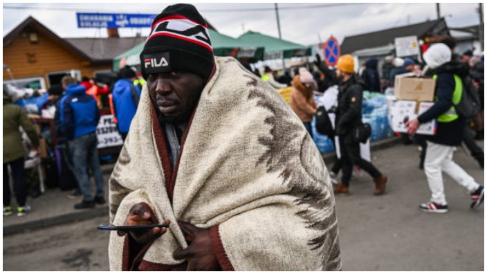 African union addresses reports of discrimination at Ukraine border