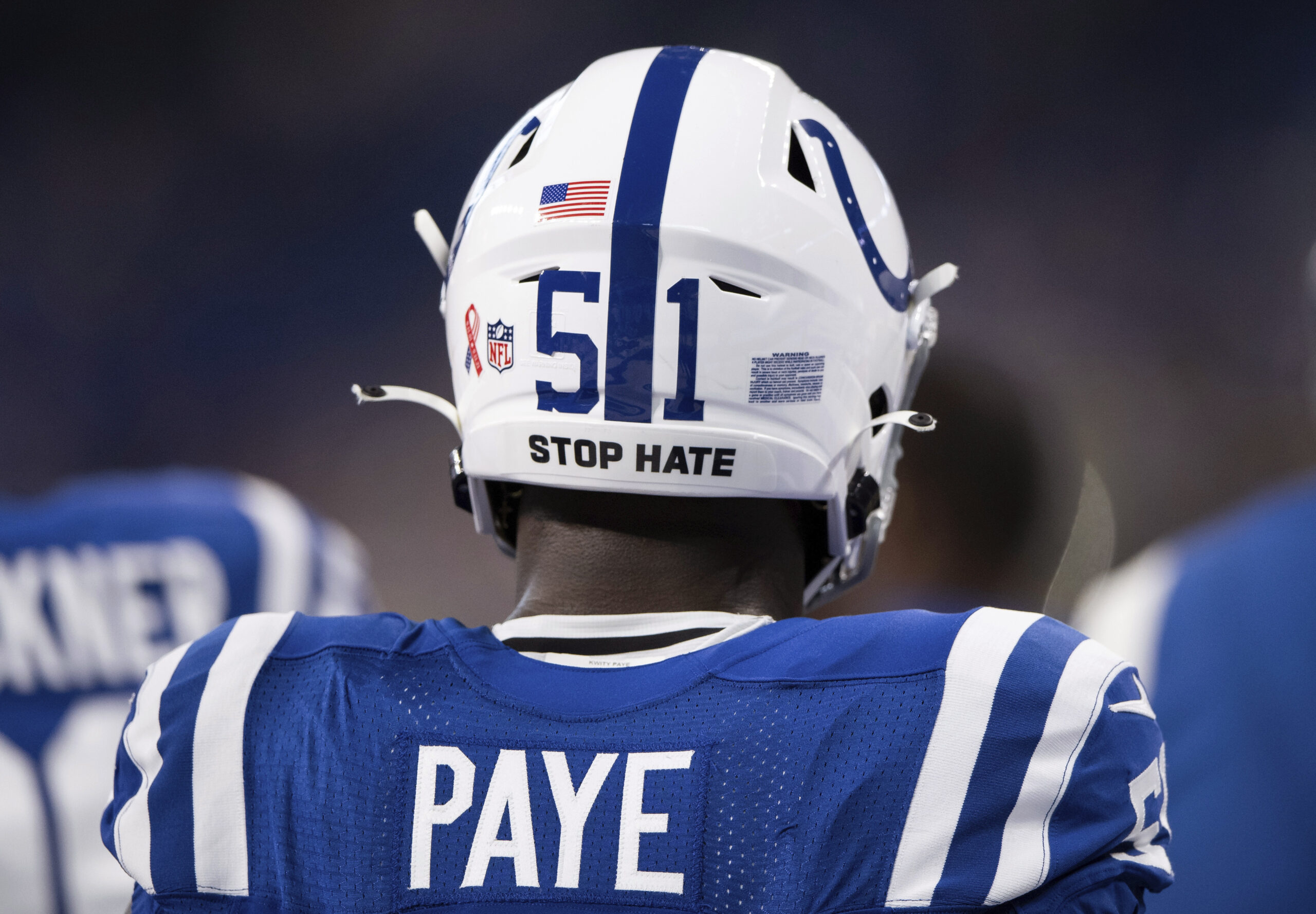 NFL teams can choose 7 slogans for helmets including 'End Racism ...