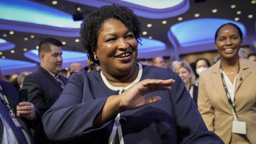 Stacey Abrams talks second run for governor in Georgia, outreach to ...