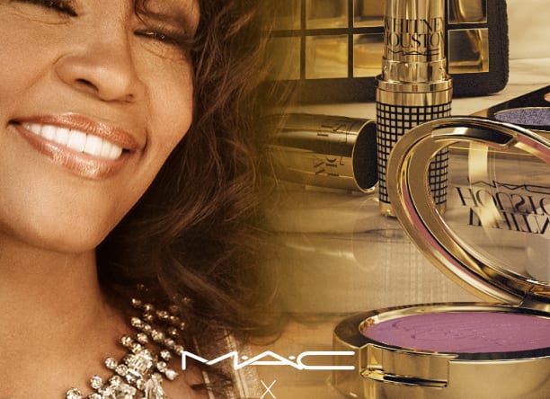 MAC Cosmetics honors legend Whitney Houston with a limited-edition ...