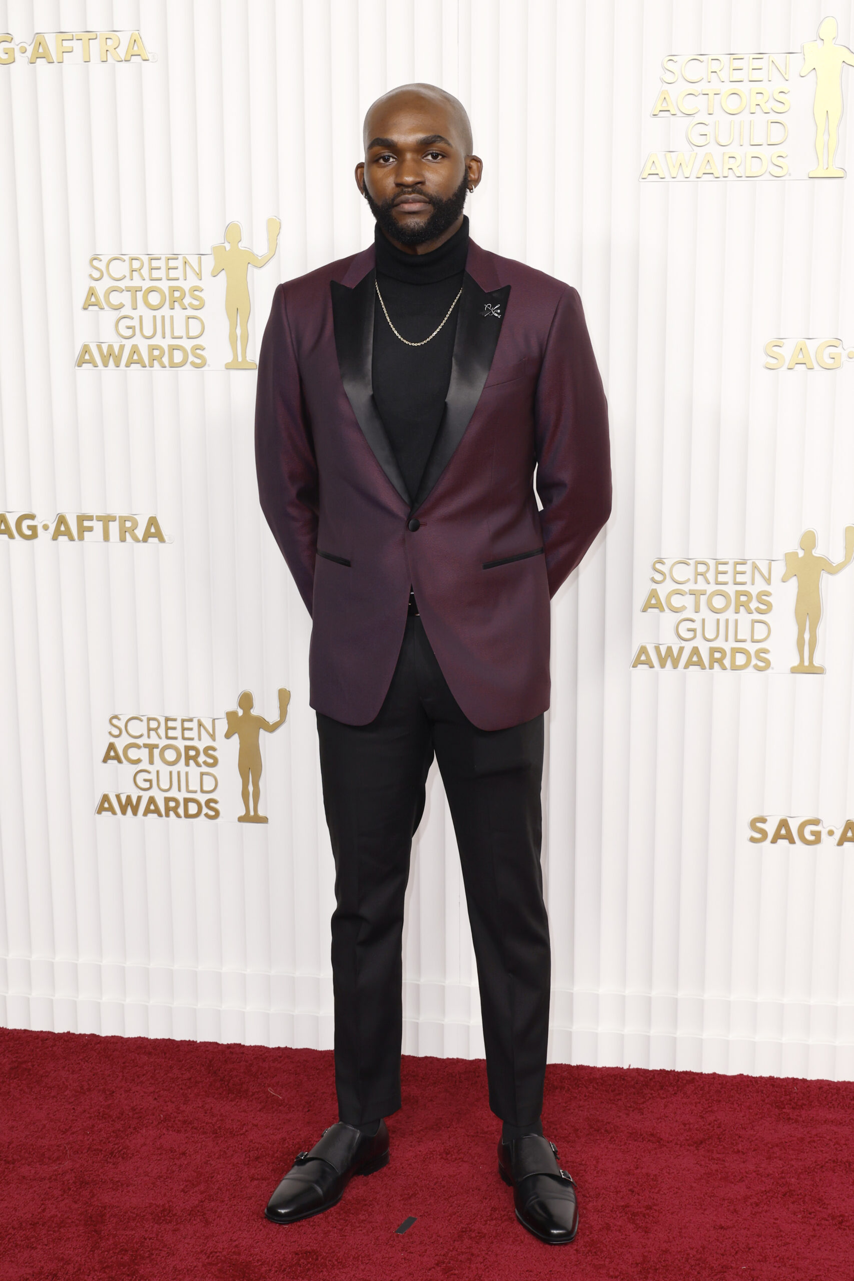 Black stars shone brightly on the 29th SAG Awards red carpet