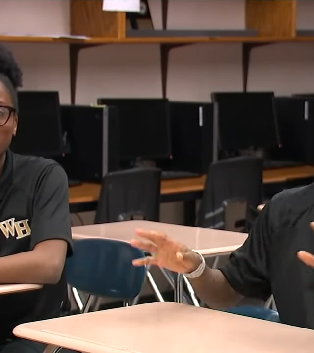 Black twin sisters honored as valedictorian and salutatorian of their ...