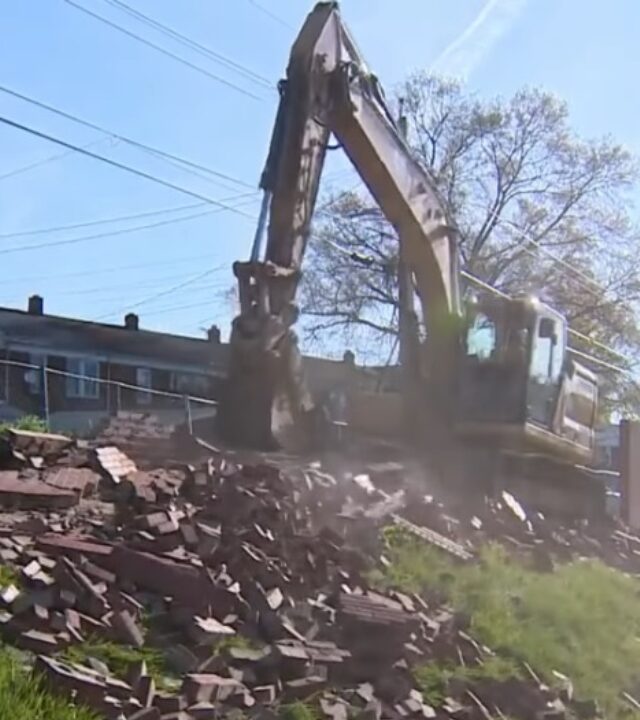 Morgan State tears down 'symbol of hate,' the 'spite wall'