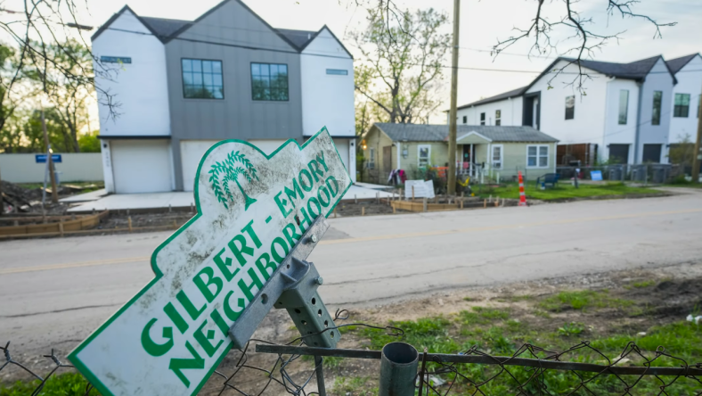 Historically Black neighborhood watches itself disappear