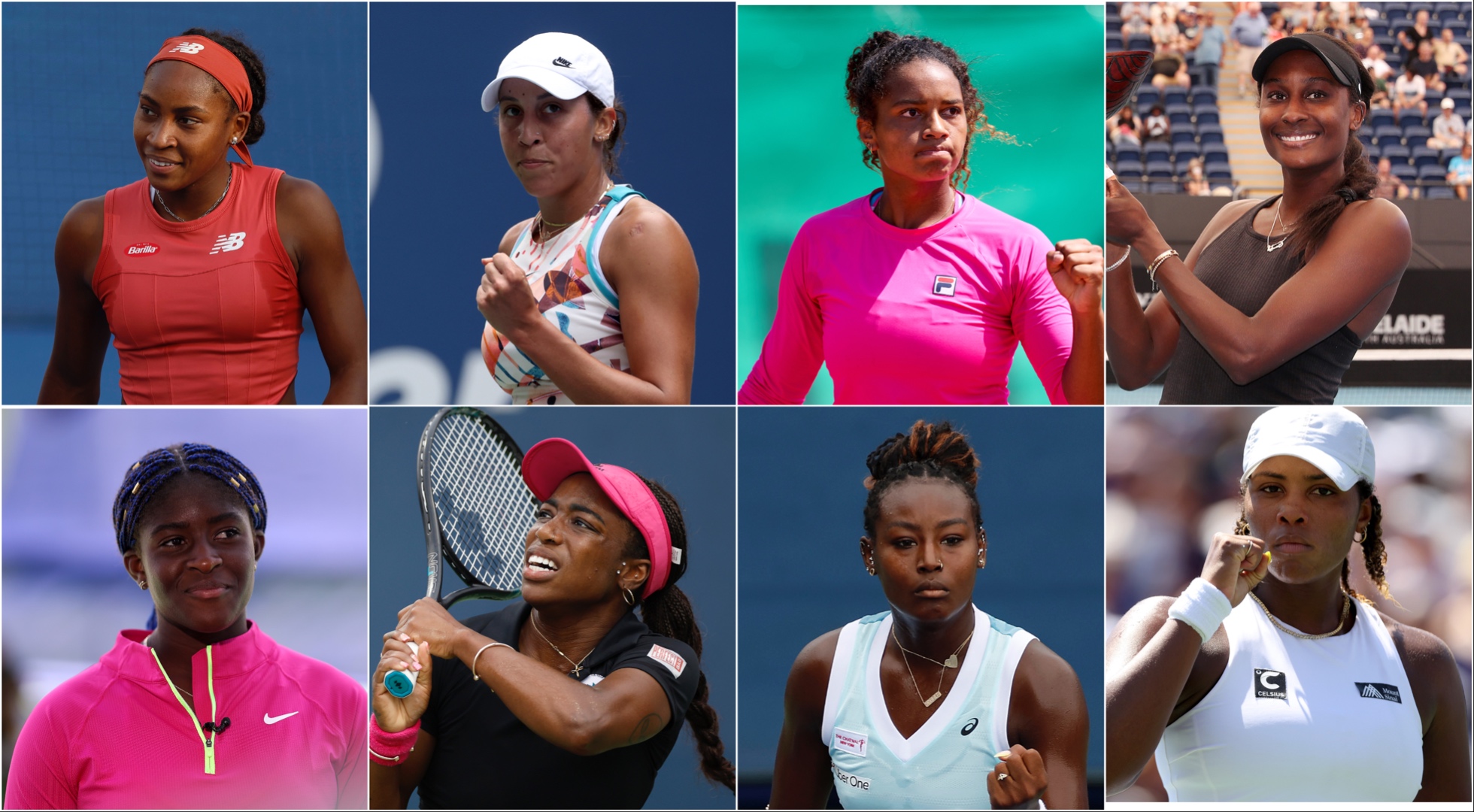 Coco Gauff isn’t the only one blazing a trail. Meet the Black women playing at the US Open.