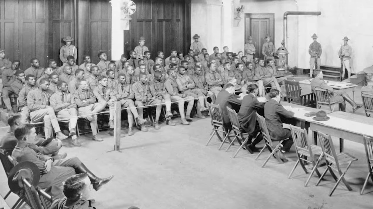 Dozens of Black soldiers were sentenced to life or hanged after the ...