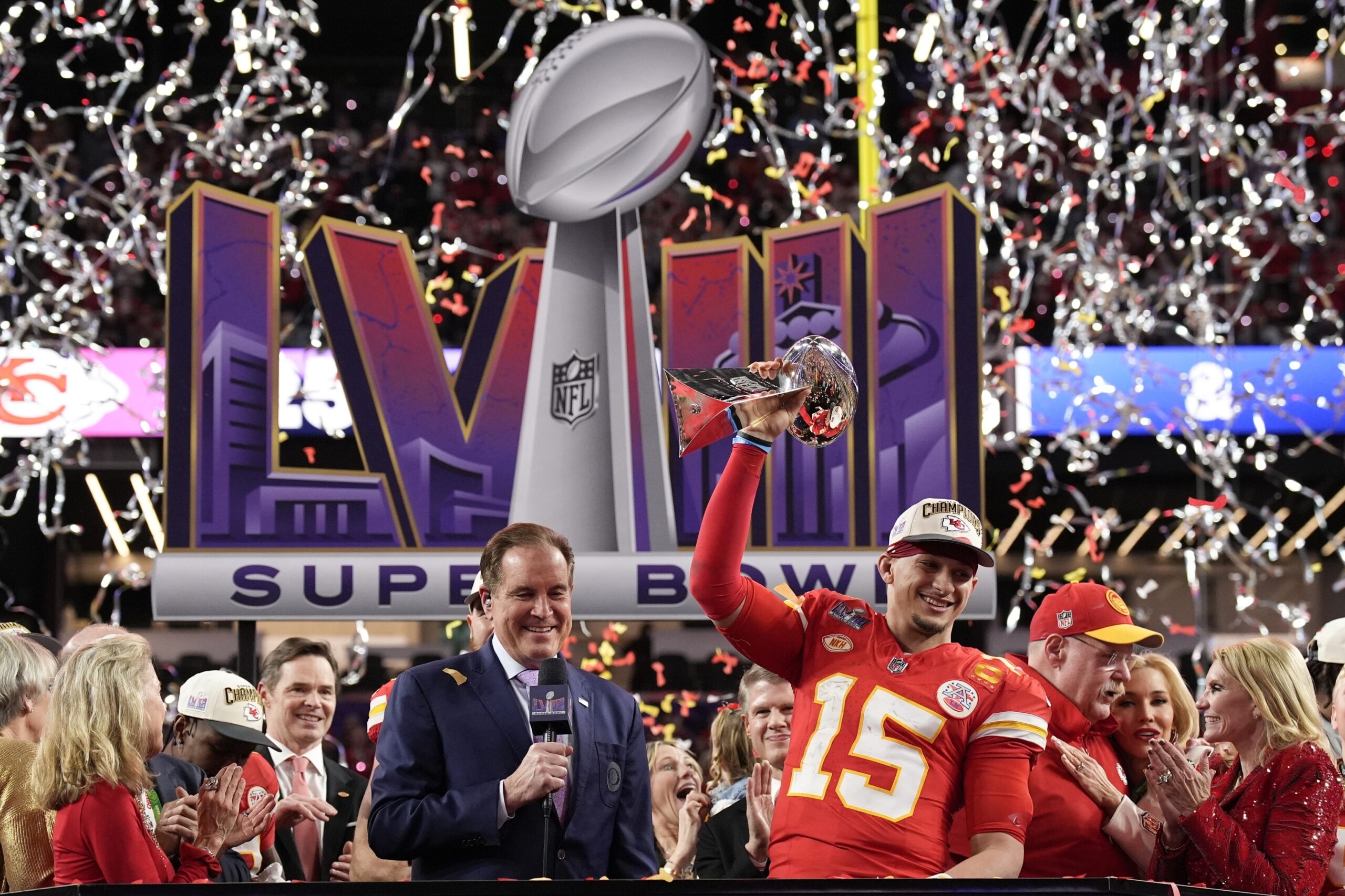 Super Bowl thriller was the most-watched program ever, averaging 123.4 ...
