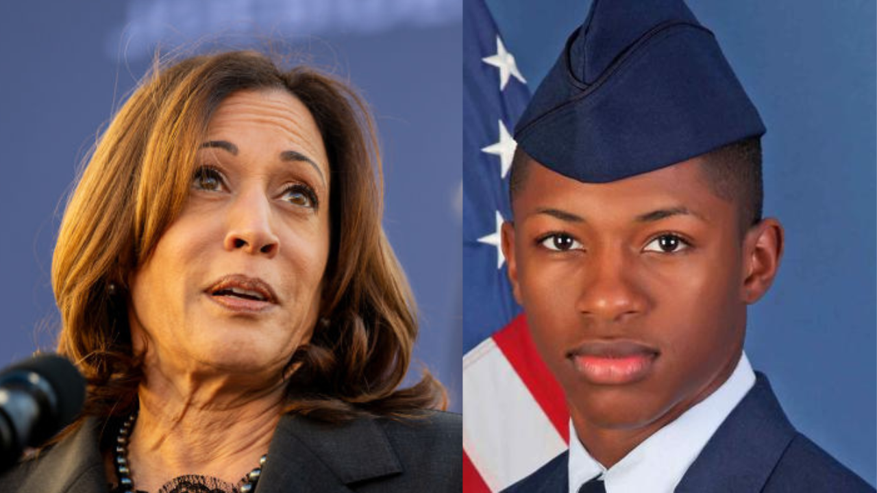 Watch: Crump details VP Harris' call with mother of slain US Airman ...