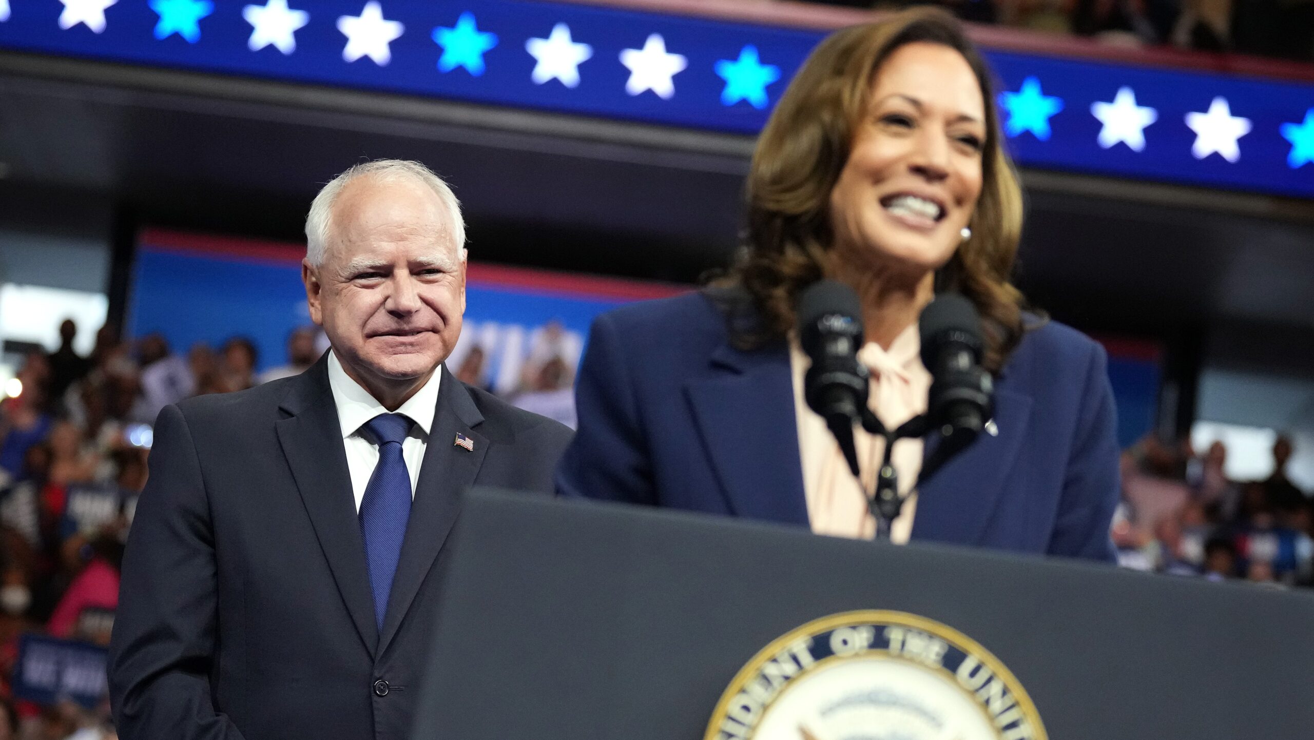 Harris-Walz ticket sharpens contrast with Trump-Vance on health care ...