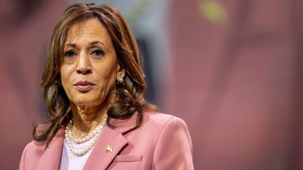 White House reacts to 'obscene' campus roast of VP Harris at University ...