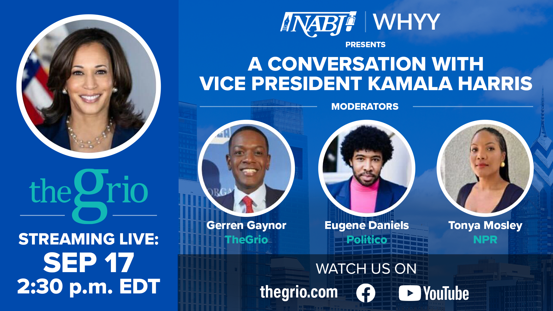 TheGrio to moderate NABJ-WHYY interview with Vice President Kamala ...