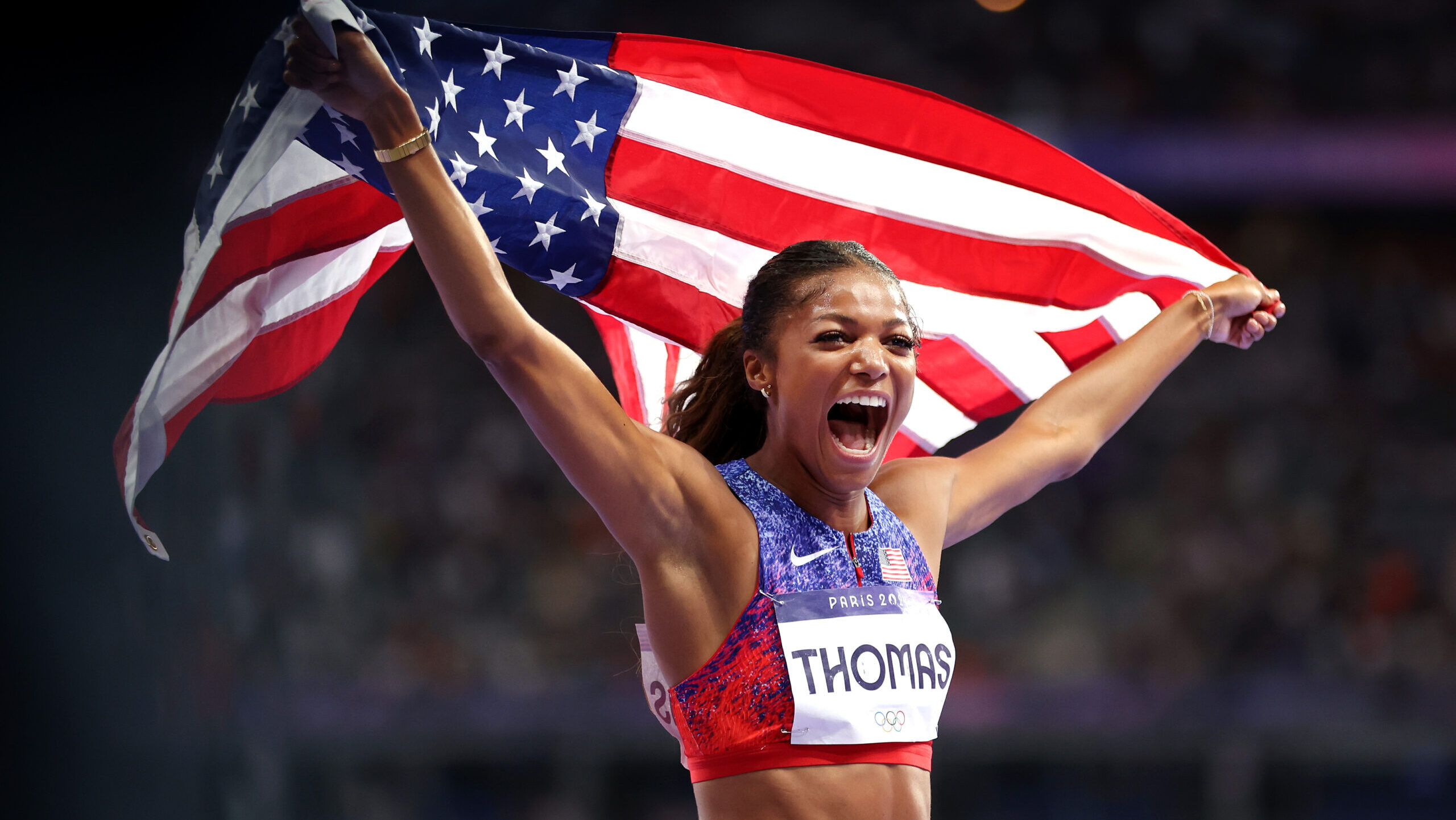 Olympic gold-medalist Gabby Thomas says a group of men keeps stalking ...