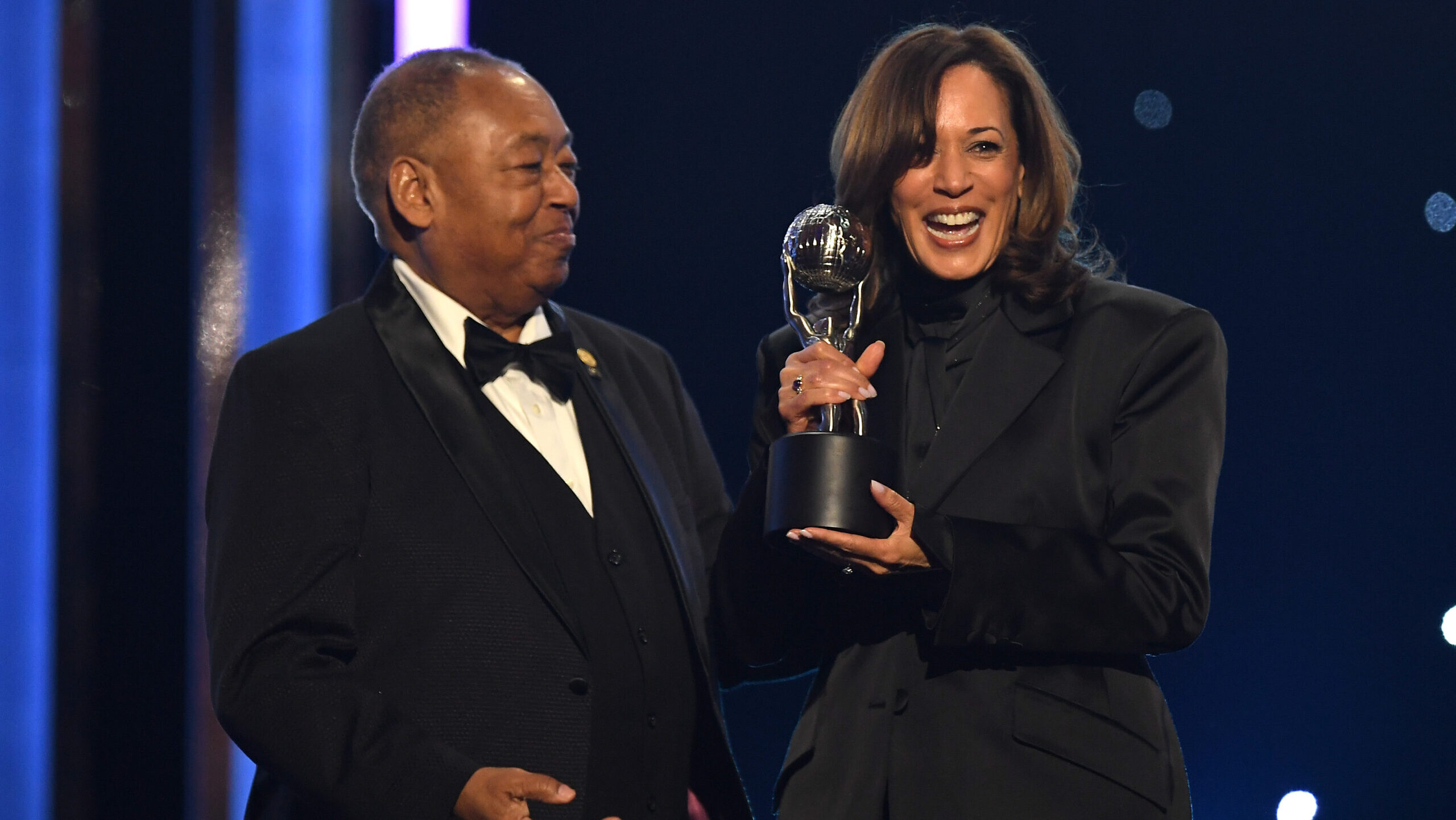 Kamala Harris gives urgent reminder while accepting Chairman’s Award at ...
